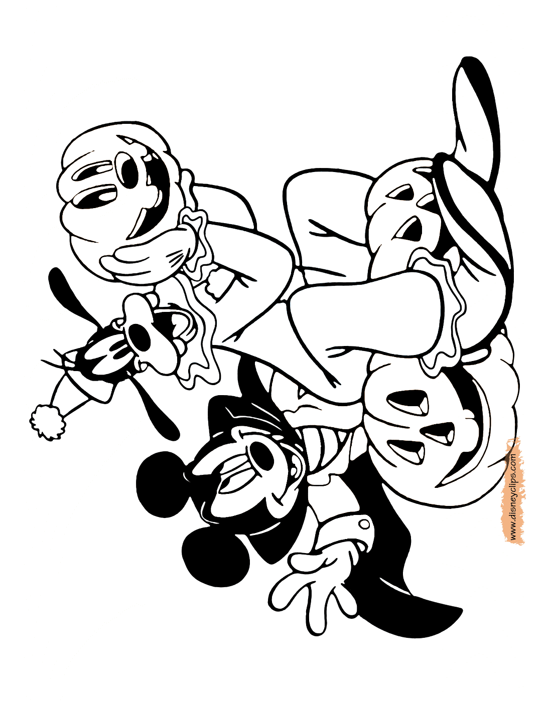 Disney Halloween Coloring Pages 5 Disneyclips