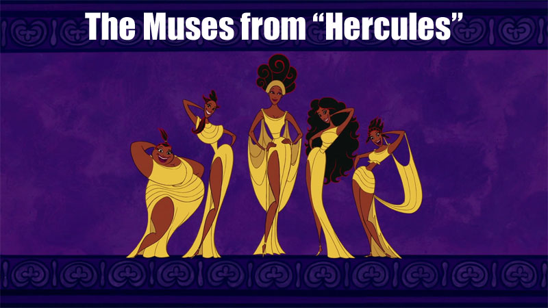 The Muses from Disney's Hercules - Who's Who | Disneyclips.com