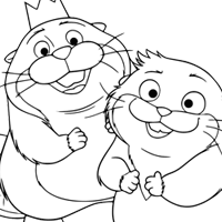 Hoppers Coloring Pages in PDF | Disneyclips.com