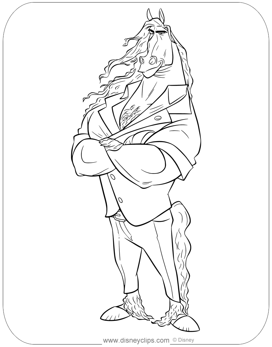 Disney's Zootopia 2 Coloring Pages | Disneyclips.com