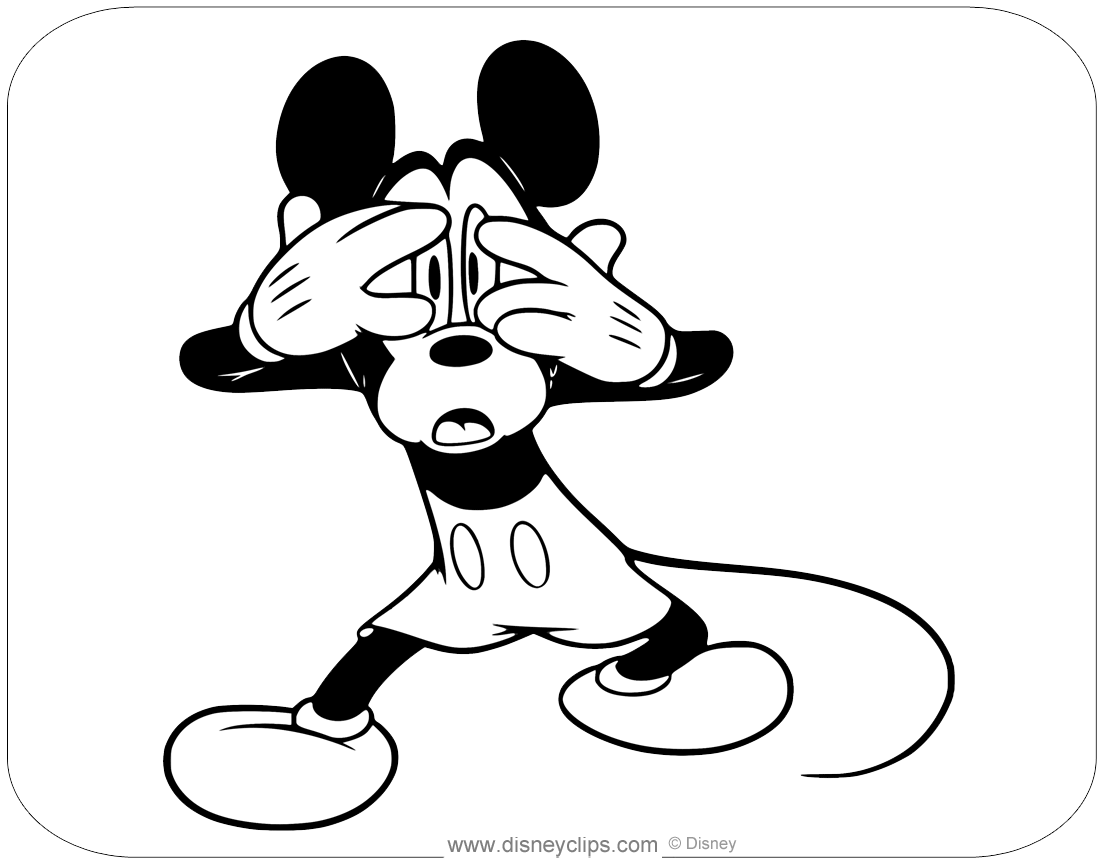 Misc. Mickey Mouse Coloring Pages | Disneyclips.com