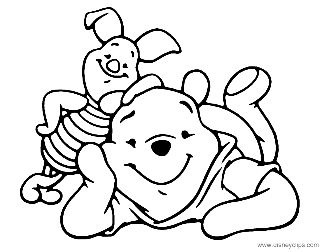 Winnie the Pooh & Friends Coloring Pages | Disney's World of Wonders