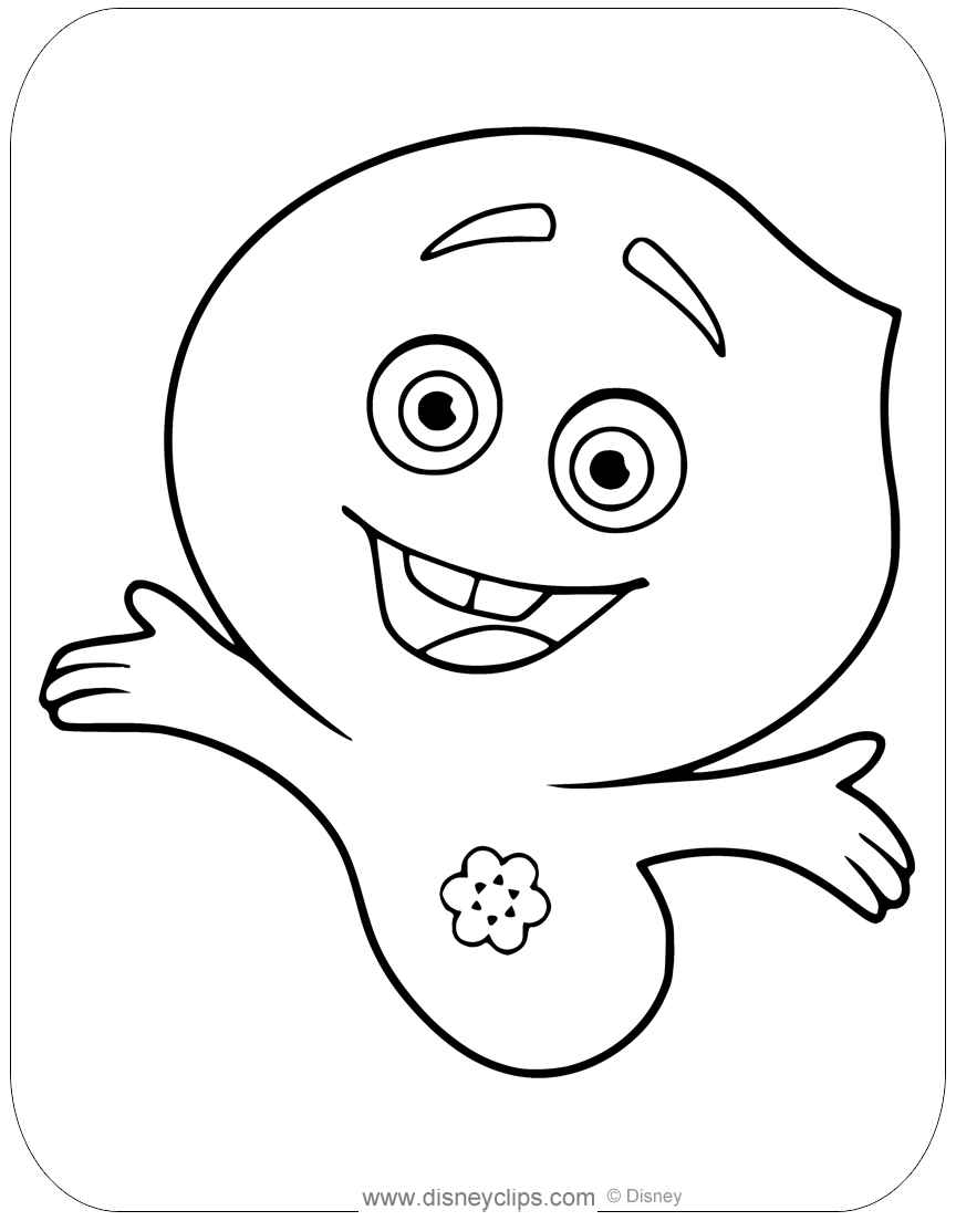 Disney Pixar Soul Coloring Pages (Printable PDF) | Disneyclips.com