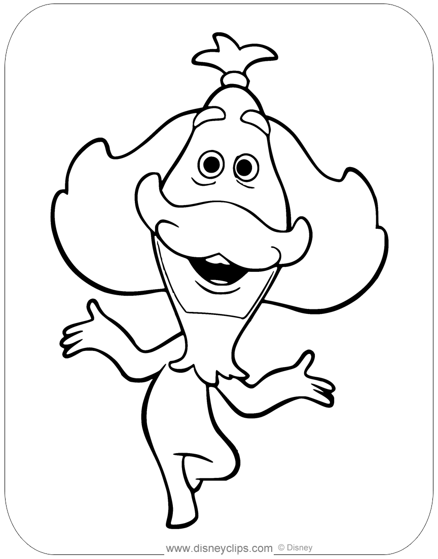 Disney Pixar Soul Coloring Pages (Printable PDF) | Disneyclips.com