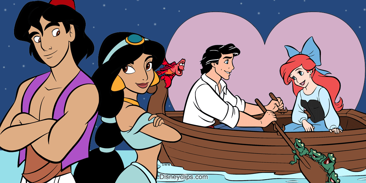 Disney Prince And Princess Couples The History Of Disney Princesses