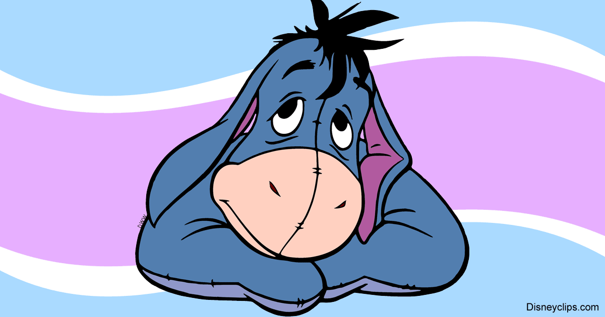 Eeyore Face Wallpaper