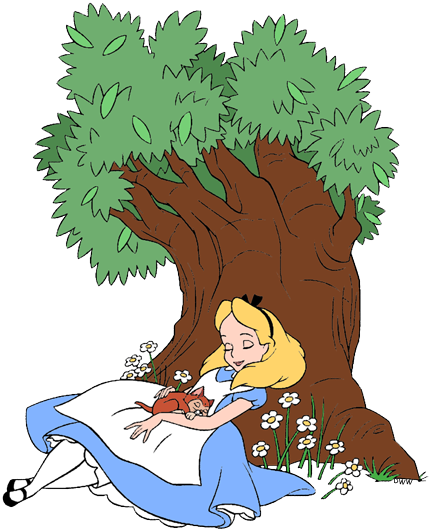 Alice And Dinah Clip Art Images Disney Clip Art Galore