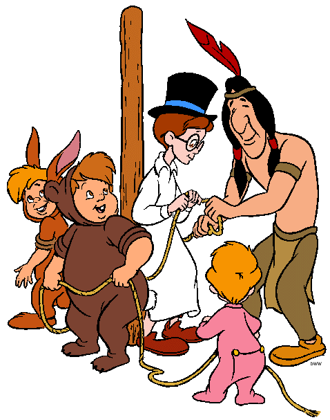 Peter Pan Group Clip Art Images | Disney Clip Art Galore