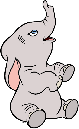 Baby Dumbo Clipart