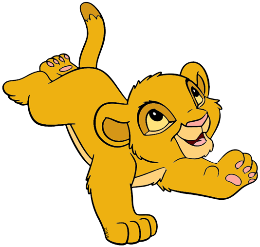 Baby Simba Clip Art Images | Disney Clip Art Galore