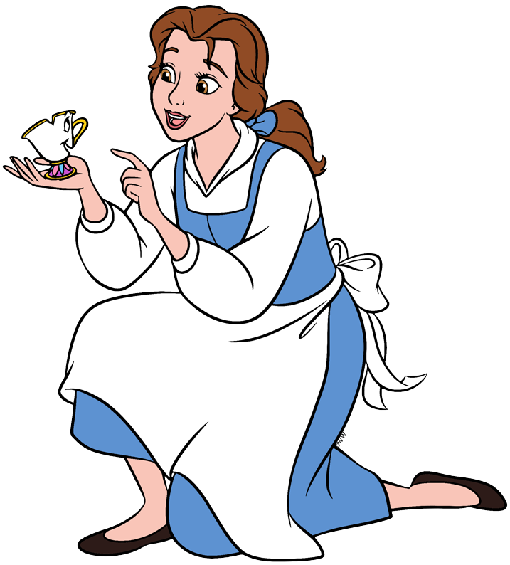 Beauty and the Beast Group Clip Art Images | Disney Clip Art Galore