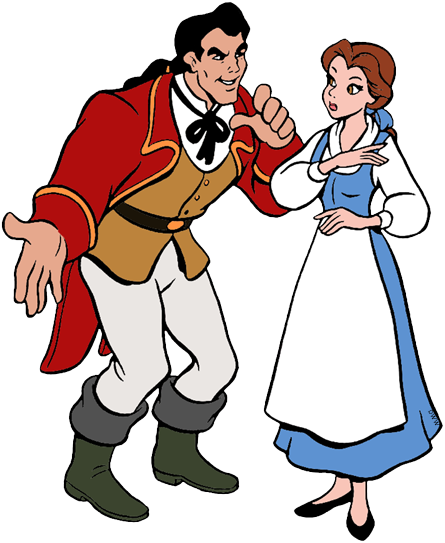 Gaston & Lefou Clip Art Images | Disney Clip Art Galore