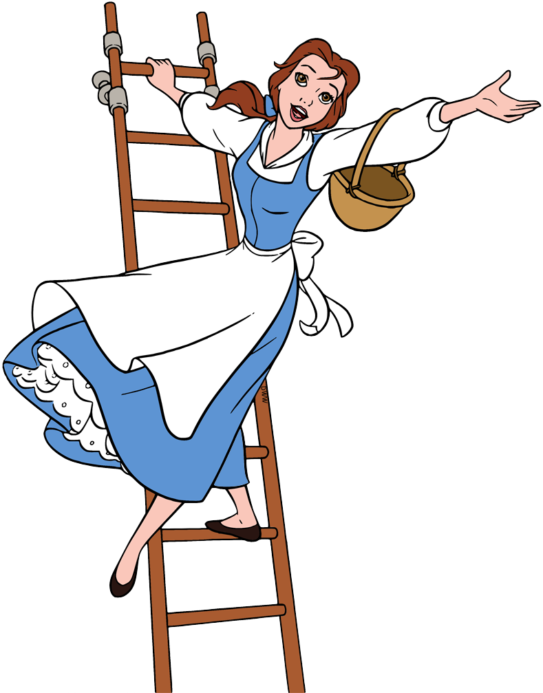 Belle Clip Art (PNG Images) | Disney Clip Art Galore