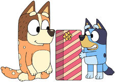Bluey Christmas Clip Art Images | Disney Clip Art Galore