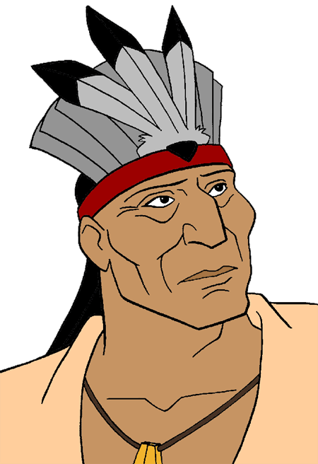 Nakoma Kocoum And Chief Powhattan Clip Art Images Disney Clip Art Galore