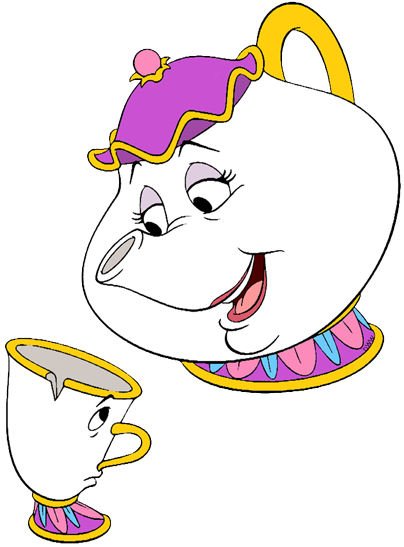 Mrs. Potts and Chip Clip Art 2 | Disney Clip Art Galore