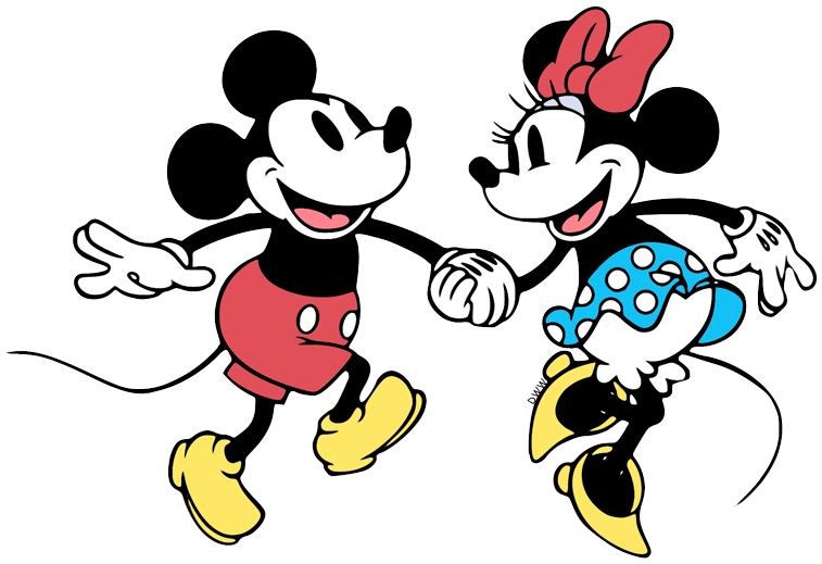 Classic Mickey Mouse & Friends Clip Art (PNG Images) | Disney Clip Art ...