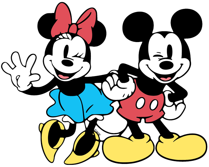 Classic Mickey Mouse & Friends Clip Art (PNG Images) | Disney Clip Art ...