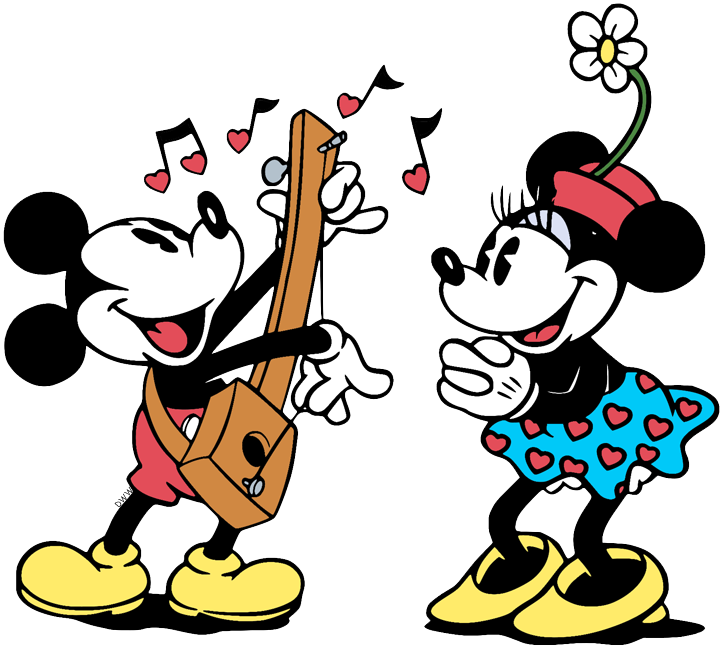 Classic Mickey Mouse & Friends Clip Art (PNG Images) | Disney Clip Art ...