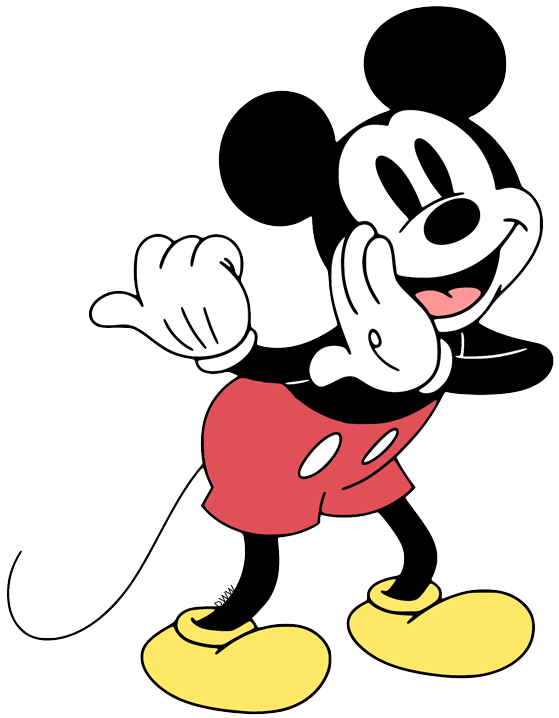 Classic Mickey Mouse Clip Art (PNG Images) | Disney Clip Art Galore