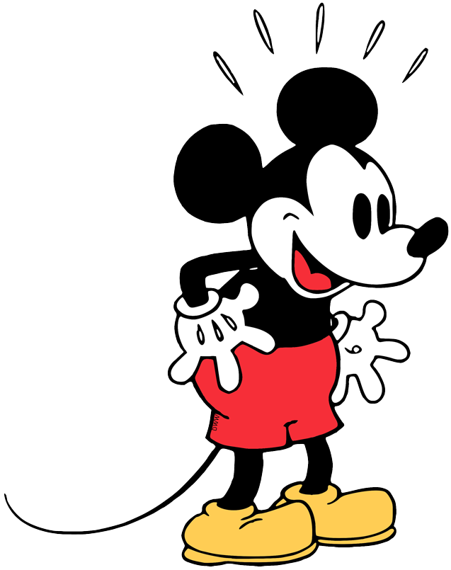 Classic Mickey Mouse Clip Art (PNG Images) | Disney Clip Art Galore