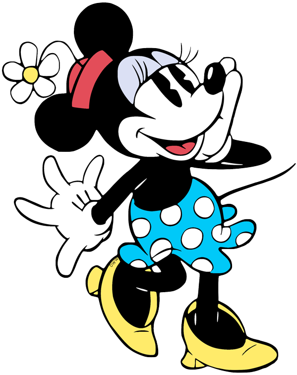 Classic Minnie Mouse Clip Art (PNG Images) | Disney Clip Art Galore