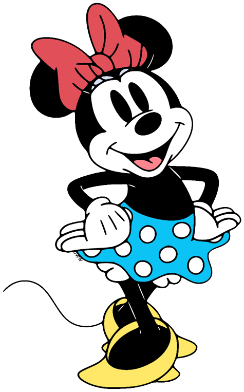 Old Fashioned Minnie Mouse Cartoon