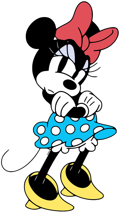 Classic Minnie Mouse Clip Art (PNG Images) | Disney Clip Art Galore