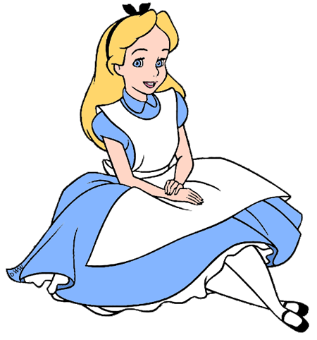 Alice & Dinah Clip Art Images | Disney Clip Art Galore