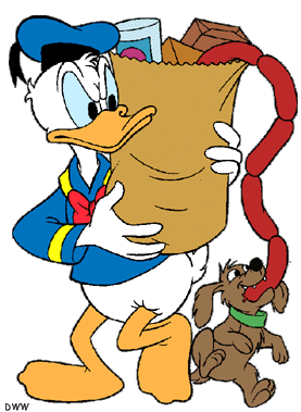Donald Duck Steamed