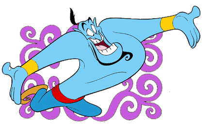 Aladdin's Genie Clip Art (PNG Images) | Disney Clip Art Galore