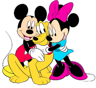 Mickey, Minnie & Pluto Clip Art 2 | Disney Clip Art Galore