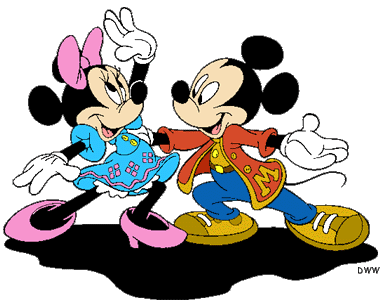 Mickey & Minnie Mouse Clip Art (PNG Images) 5 | Disney Clip Art Galore