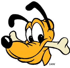 pluto head clipart