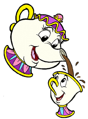 Mrs. Potts and Chip Clip Art 2 | Disney Clip Art Galore