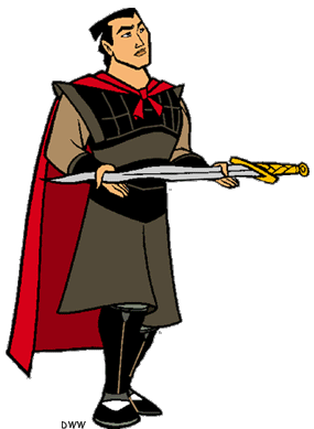 disney prince li shang