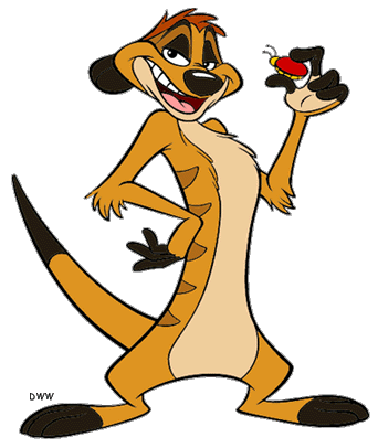Timon Clip Art Images from Disney's The Lion King | Disney Clip Art Galore