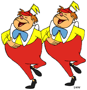 Tweedledee & Tweedledum Clip Art Images | Disney Clip Art Galore