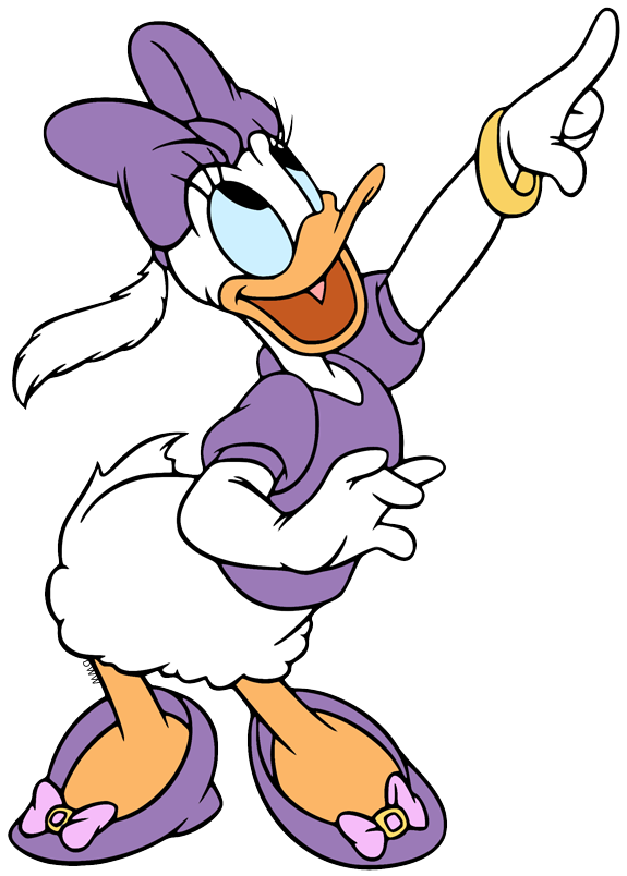 Daisy Duck Clip Art (PNG Images) | Disney Clip Art Galore