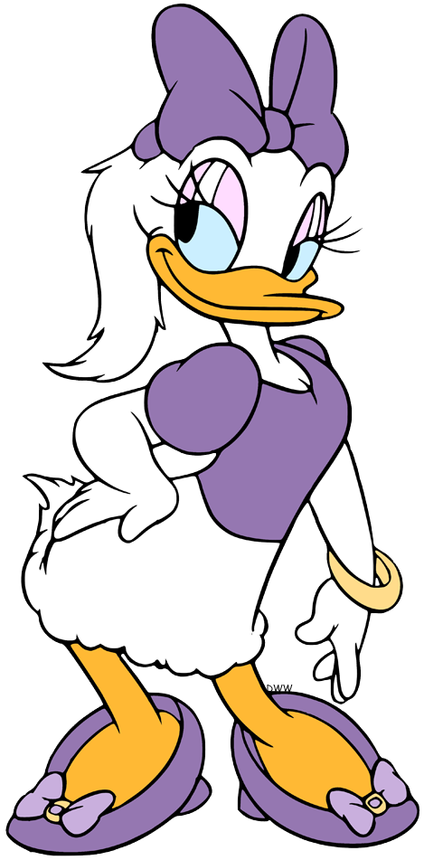 Daisy Duck Clip Art (PNG Images) | Disney Clip Art Galore