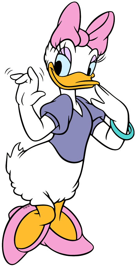 Daisy Duck Clip Art (PNG Images) | Disney Clip Art Galore