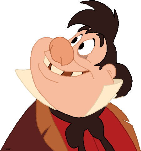 Gaston & Lefou Clip Art Images | Disney Clip Art Galore