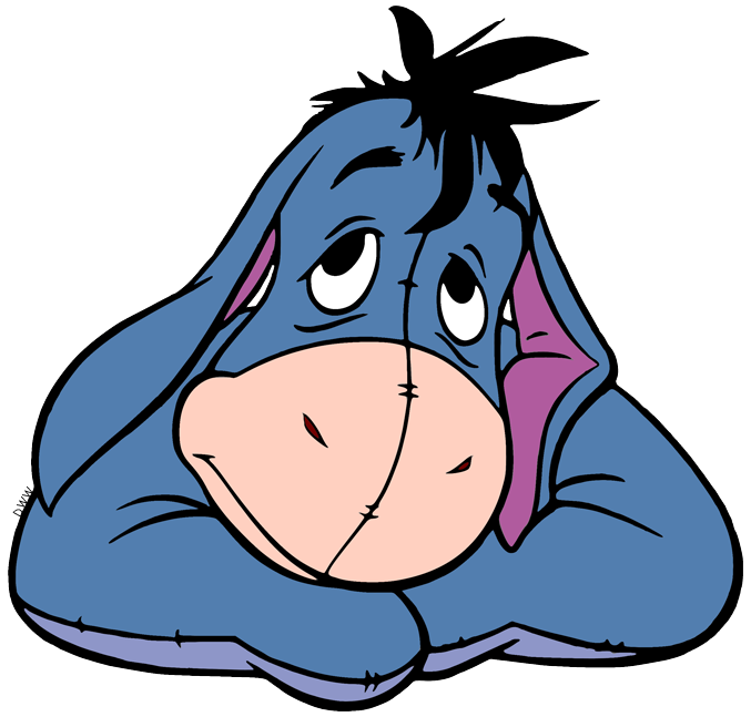Eeyore Clip Art (PNG Images) | Disney Clip Art Galore