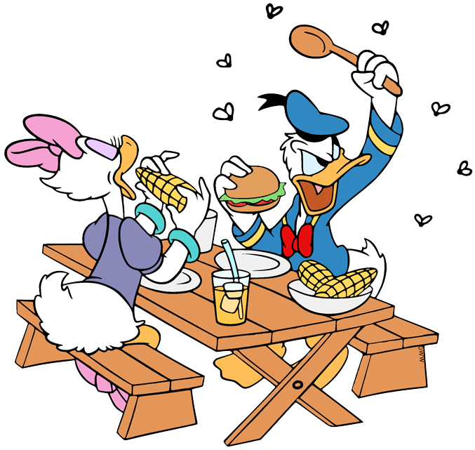 Donald & Daisy Duck Clip Art (PNG Images) | Disney Clip Art Galore
