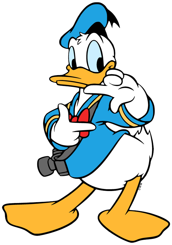Donald Duck Clip Art (PNG Images) | Disney Clip Art Galore