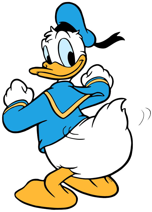 Donald Duck Clip Art (PNG Images) | Disney Clip Art Galore