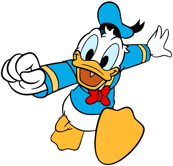 Donald Duck Clip Art (PNG Images) | Disney Clip Art Galore