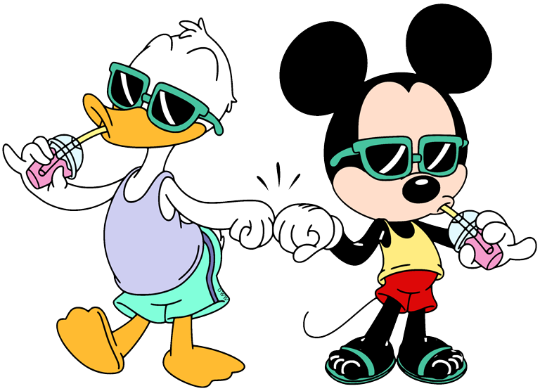 Mickey, Donald & Goofy Clip Art (PNG Images) | Disney Clip Art Galore