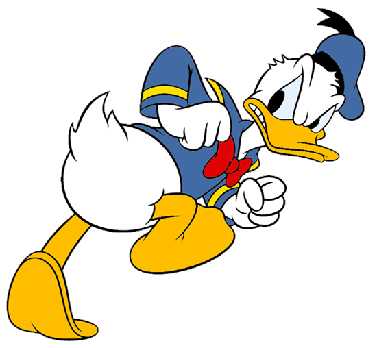 Angry Donald Duck Drawings