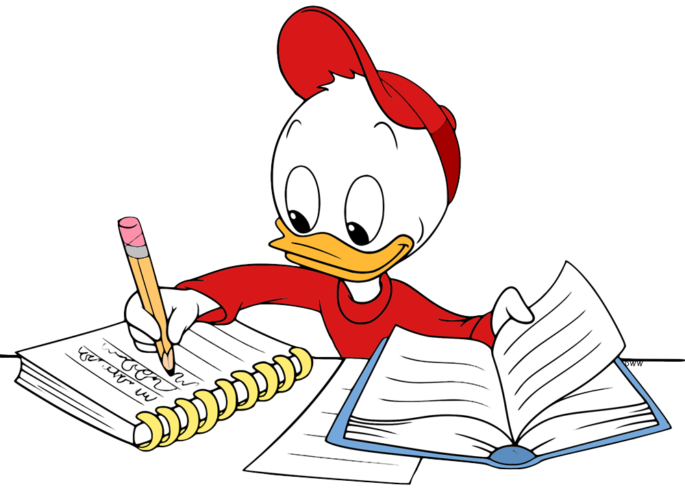 Reading Clip Art Disney